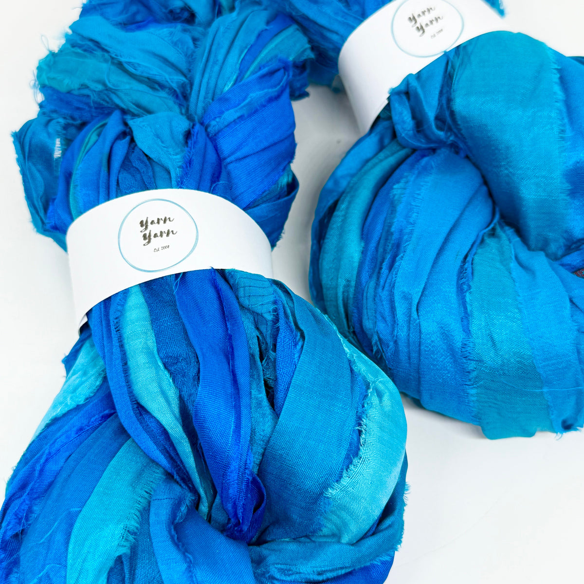 Sari silk ribbon – Yarn Yarn