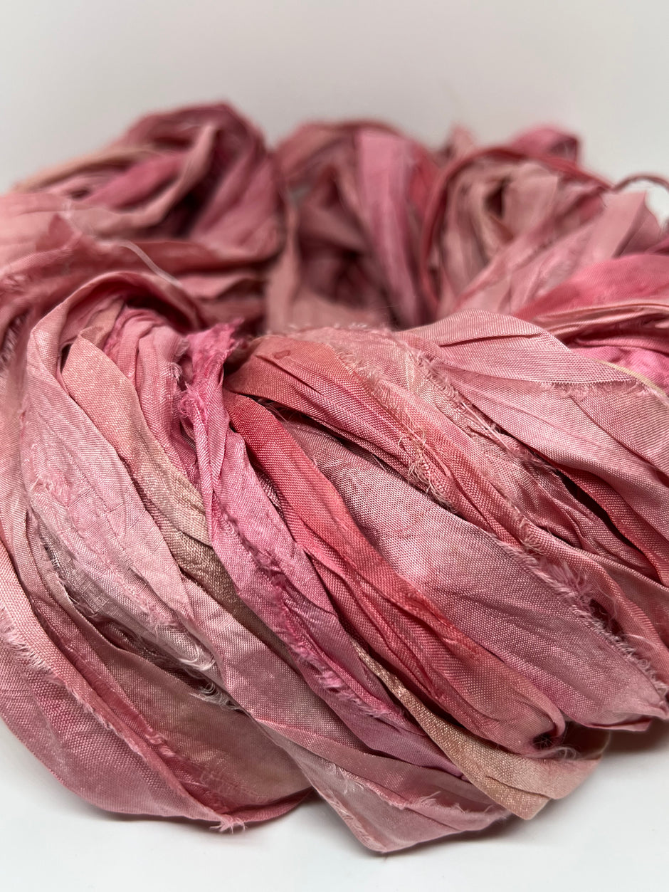 Sari silk ribbon – Yarn Yarn